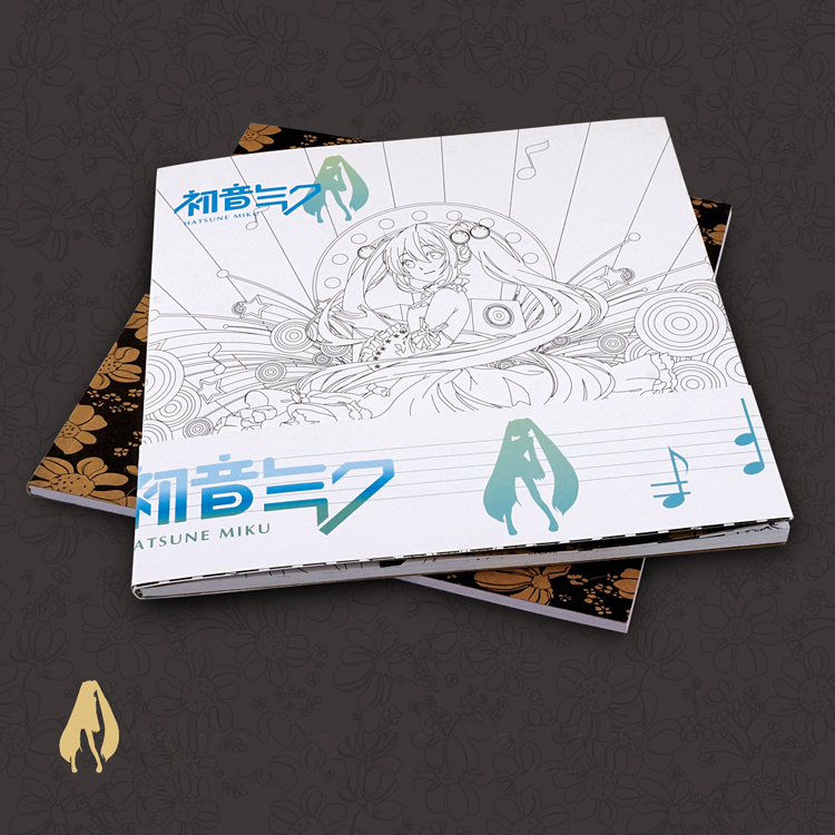 Hatsune Miku drawing book_Hatsune Miku_Anime Toys_Banacool anime ...