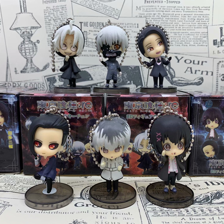 Tokyo ghoul figures set(6pcs a set)_Tokyo ghoul_Anime Toys_Banacool ...